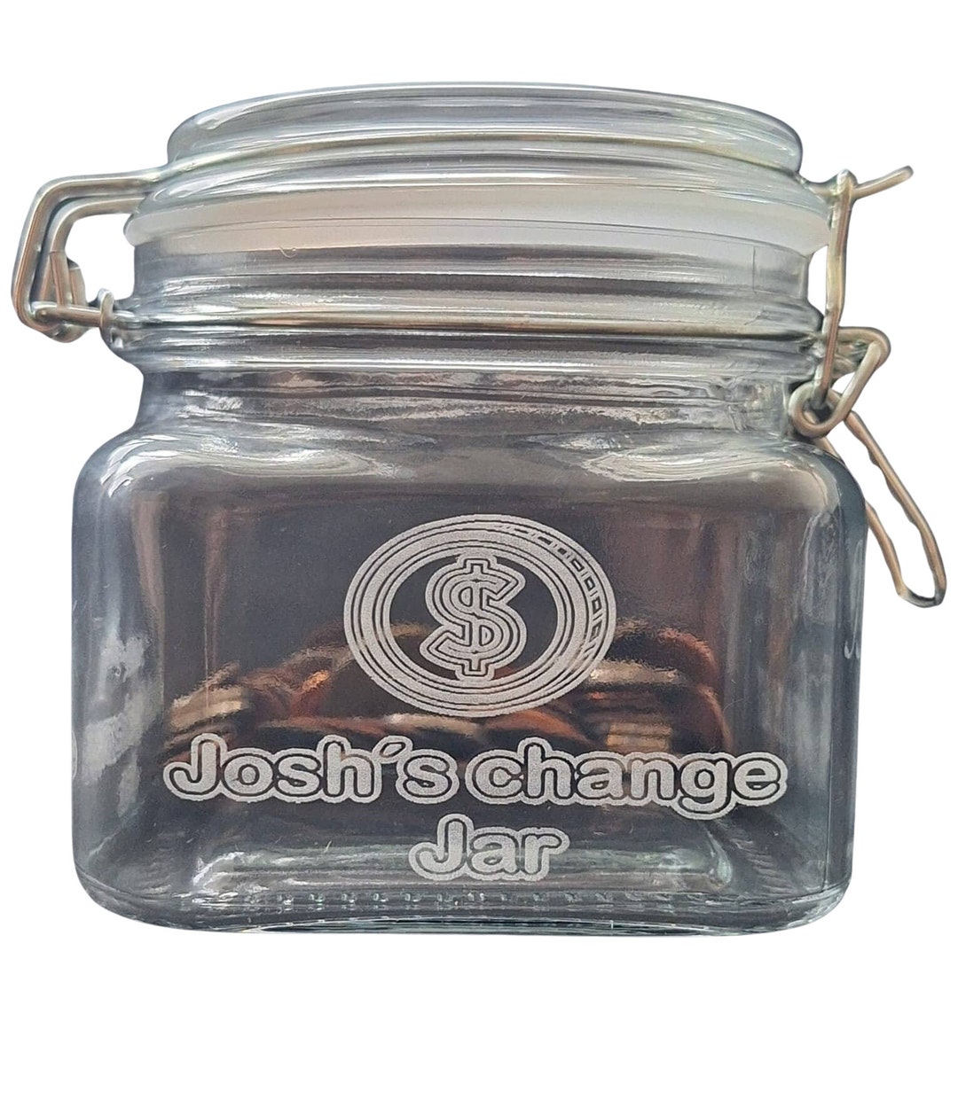 Personalized Change Jar. 44in. 20oz. - Etsy