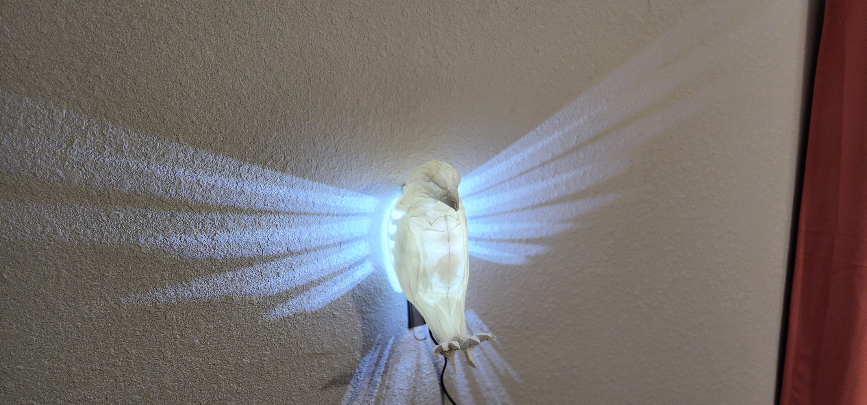 Majestic Bald Eagle Wall Light - Etsy