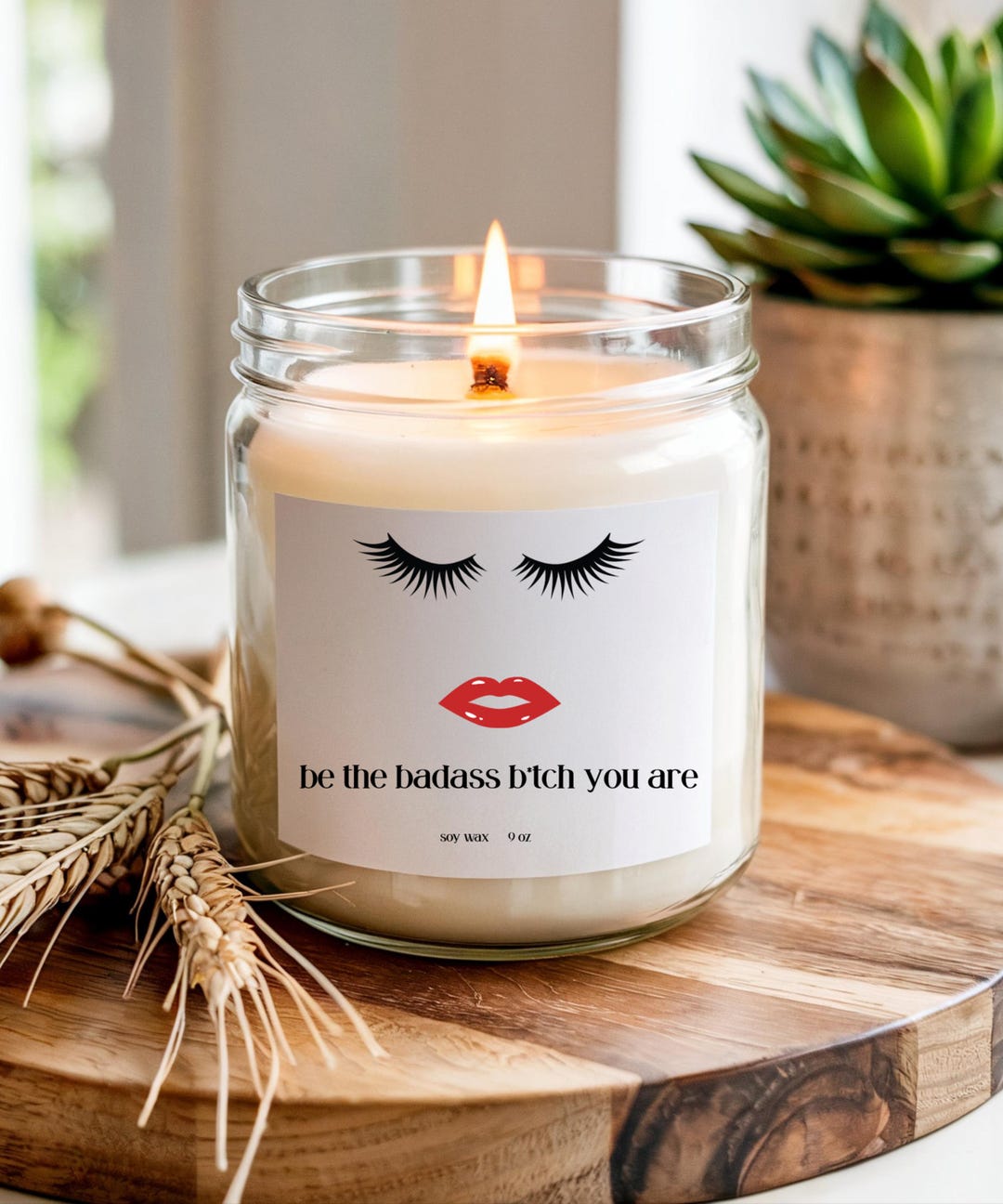 Sarcastic Sayings Candle, Soy Candle, Funny Sayings Candle, Humor ...