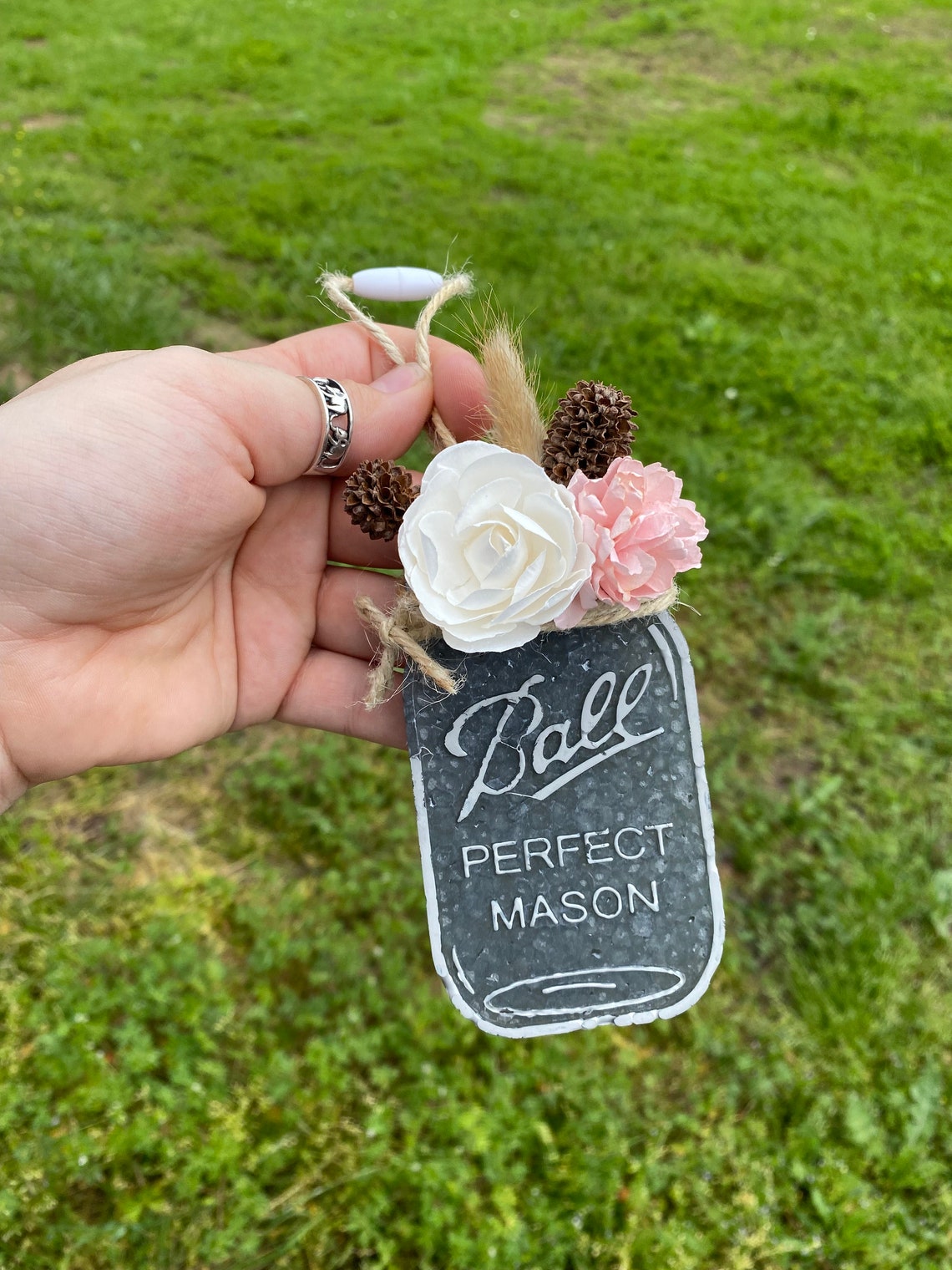 Mason Jar Car Freshie Western Freshies Floral Freshies Country Chic ...