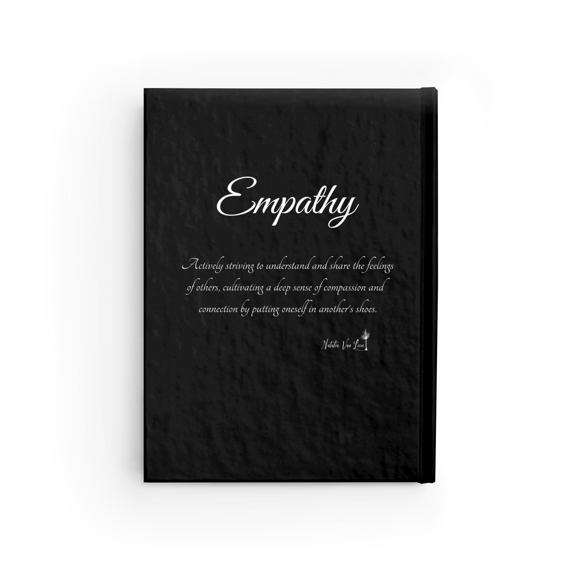 Natalia Van Loon's Woman Values empathy, Girl Journal Ruled Line - Etsy