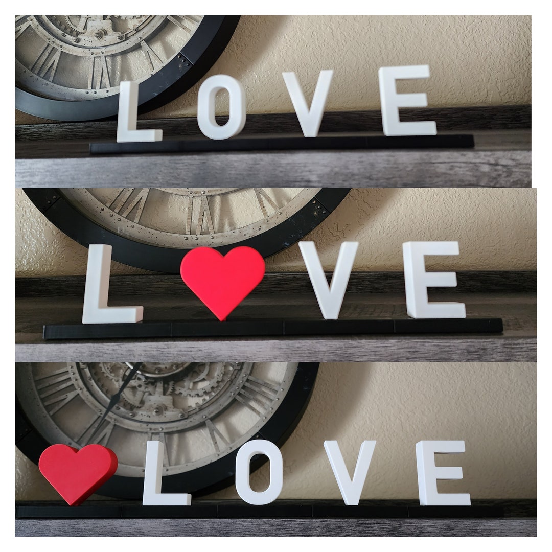 3D Printed Customizable, Personalized, Modular Name/letter Display for ...