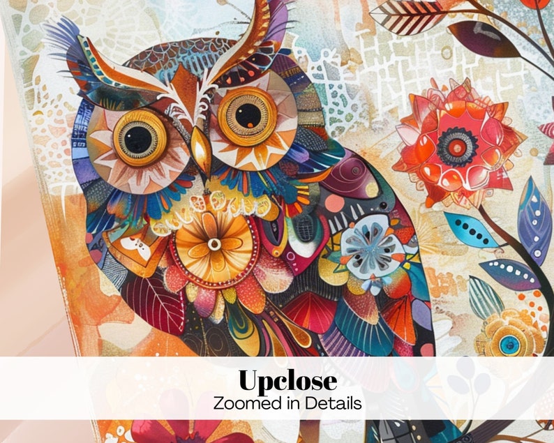Whimsical Forest Animals Digital Paper, Colorful Paper, Rainbow ...