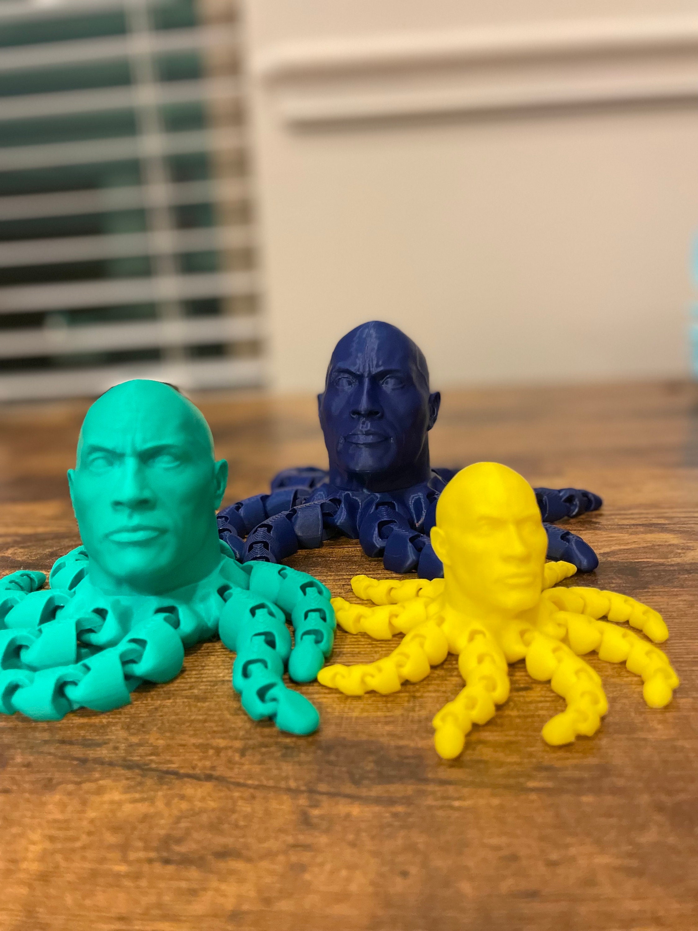 3dprinted Rocktopus Articulated - Etsy