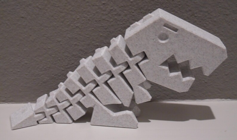 Flexi Rexi| 3d Printed| T-rex| Dinosaur - Etsy