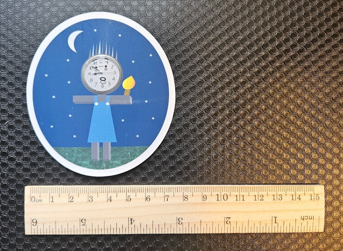 Clock Stickers, Starry Night Sticker a Moment in Time. Unique ...