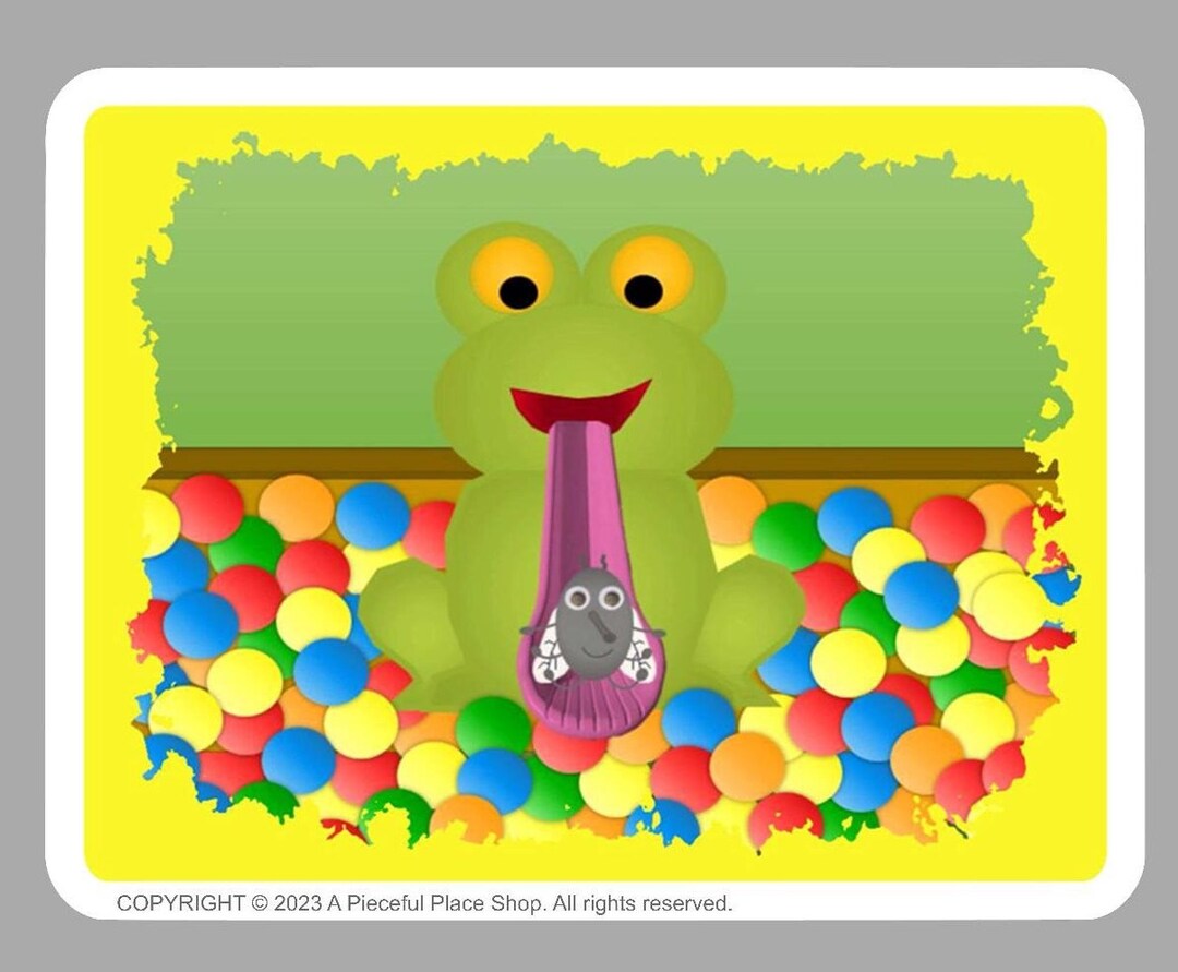 Funny Frog Sticker. Best Cheer up Gift for Friend, Husband, Wife, Kids ...