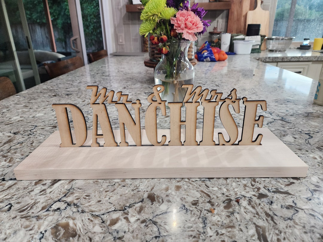 Custom Stand up Sign - Etsy