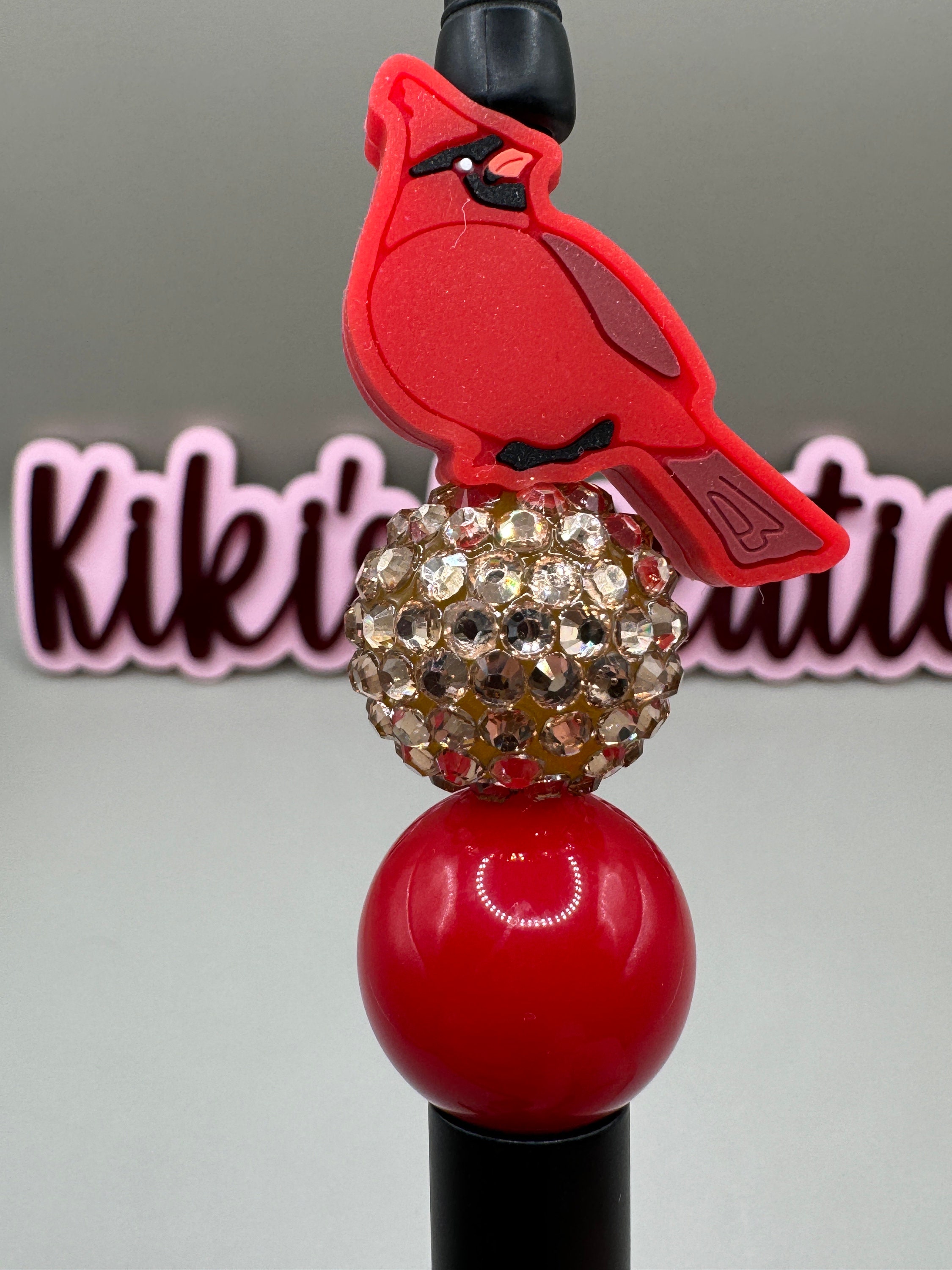 Cardinal - Angel is Visiting - Silicone Build Your Own Pen - Etsy