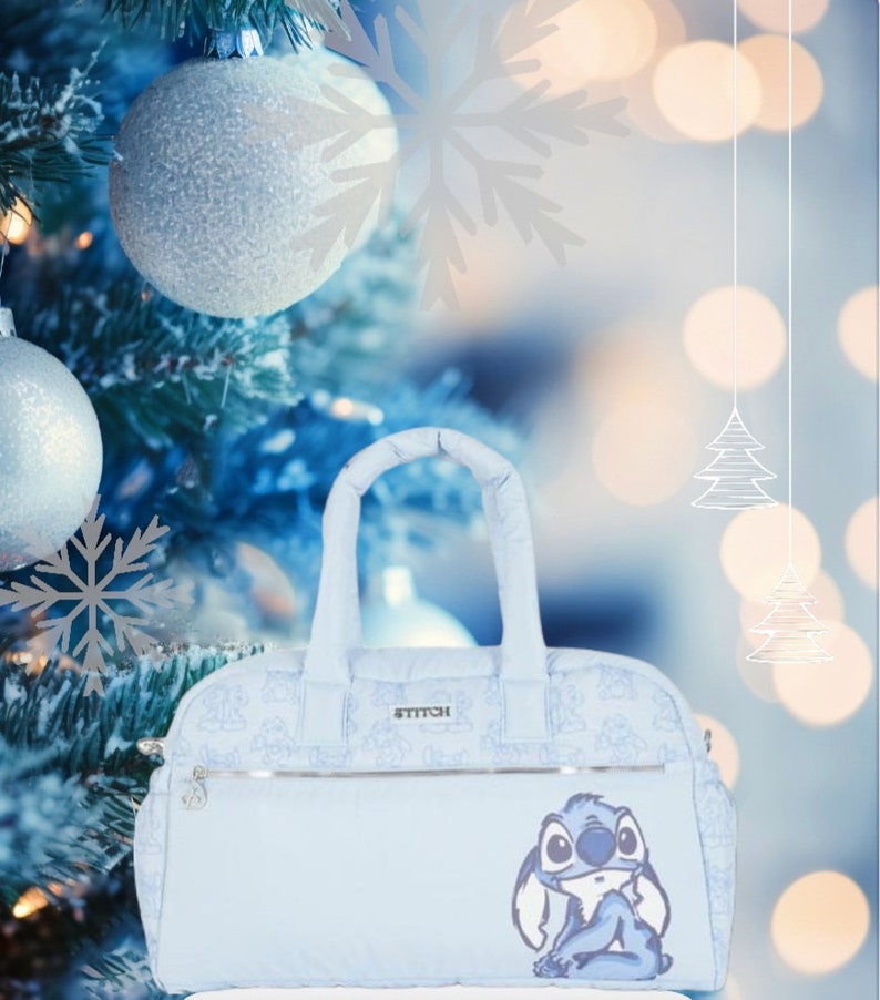 Personalised Disney's Lilo & Stitch Panel Weekender Bag - Etsy