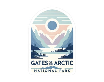 Gates of the Arctic National Park Sticker - Vinyl Sticker #1 - Etsy
