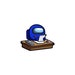Among Us Crew Member Working at Desk Vinyl Sticker - Etsy