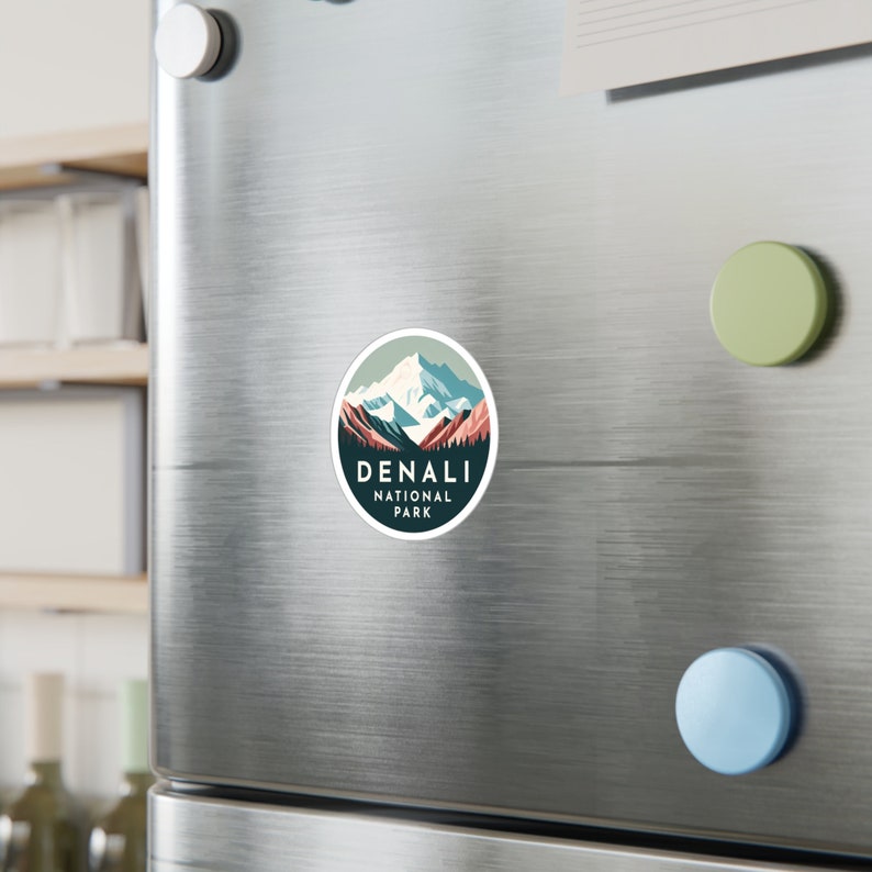 Denali National Park Vinyl Sticker - Etsy