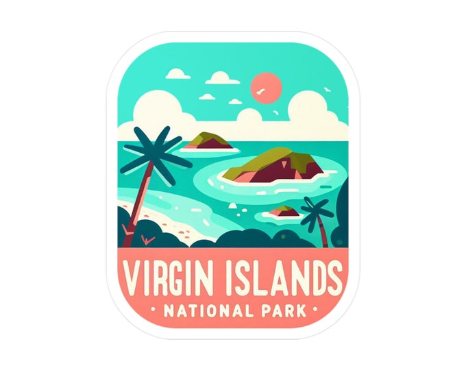 Virgin Islands National Park Sticker Vinyl Car Bumper Decal - Etsy Canada