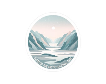 Gates of the Arctic National Park Sticker - Vinyl Sticker #2 - Etsy