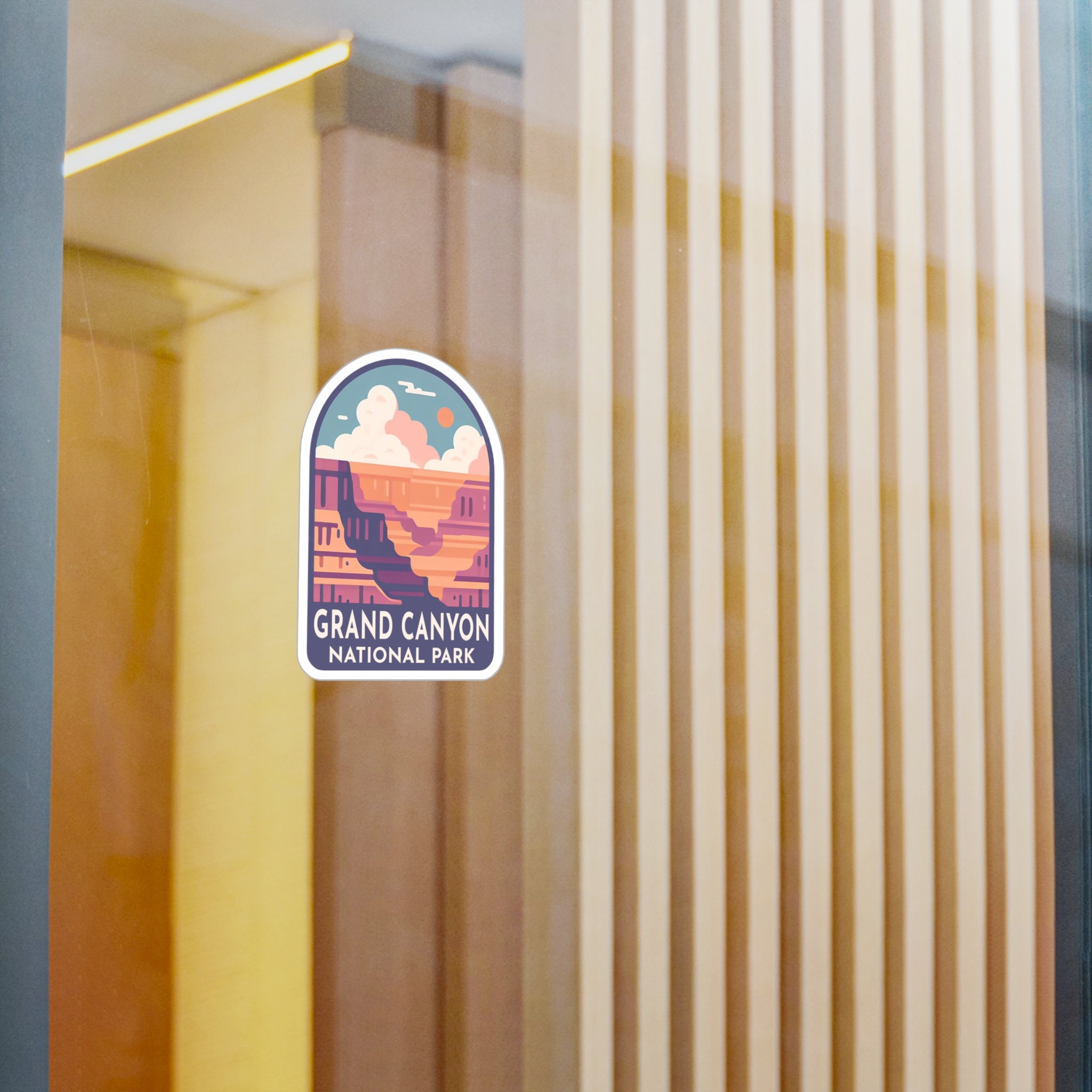 Grand Canyon National Park Vinyl Sticker - Etsy