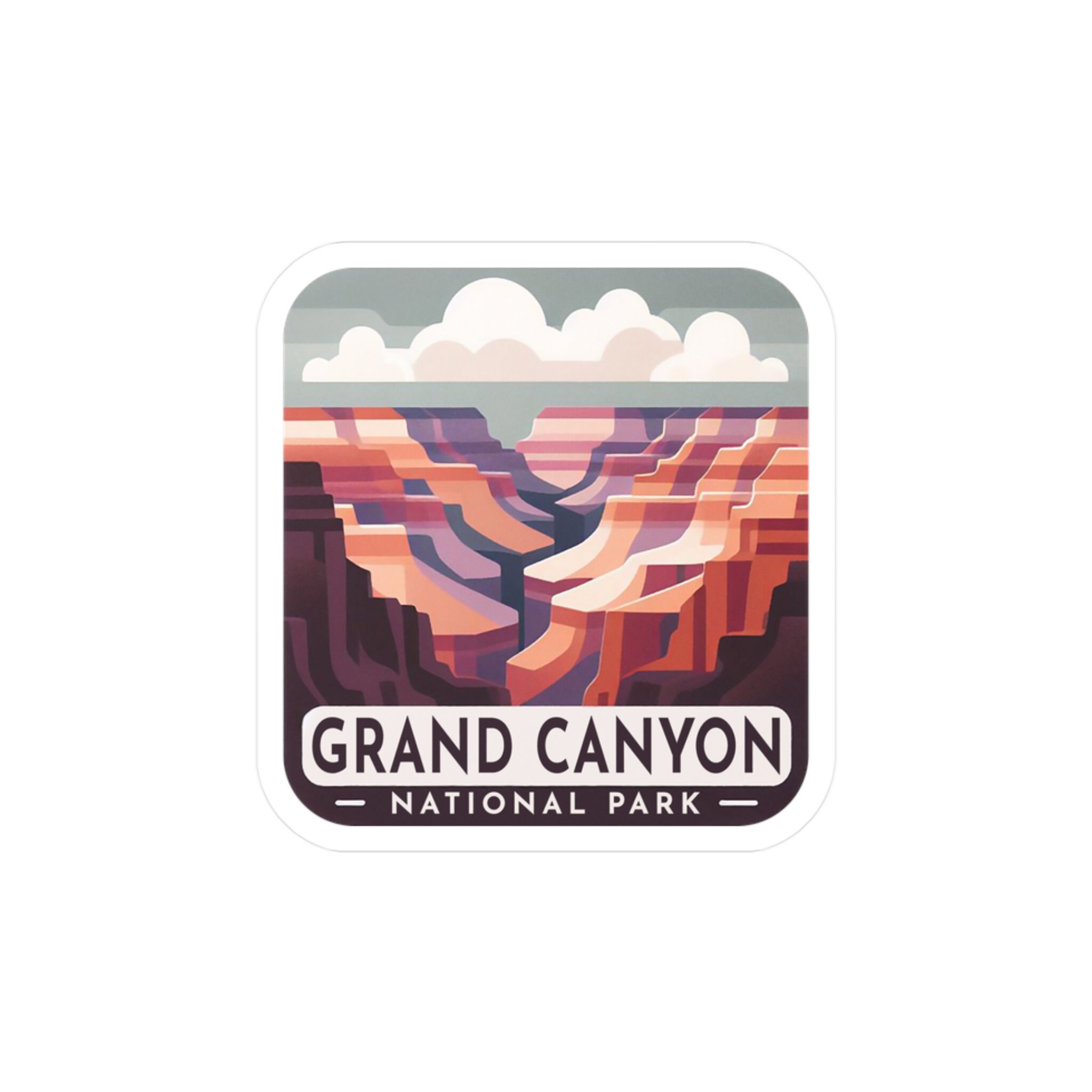 Grand Canyon National Park Vinyl Sticker - Etsy