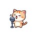 Cute Cat Singing Vinyl Sticker - Etsy