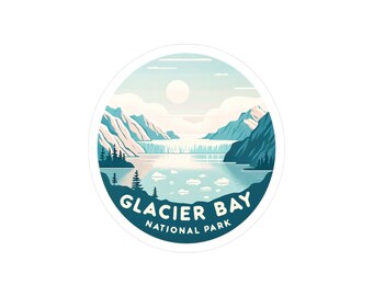 Glacier Bay National Park Sticker Vinyl Sticker 1 - Etsy