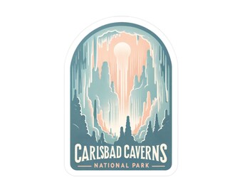 Carlsbad Caverns National Park Sticker Vinyl Car Bumper Decal - Etsy