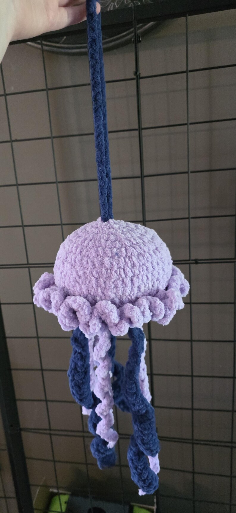 No-sew Hanging Jellyfish Crochet Pattern Amigurumi - Etsy