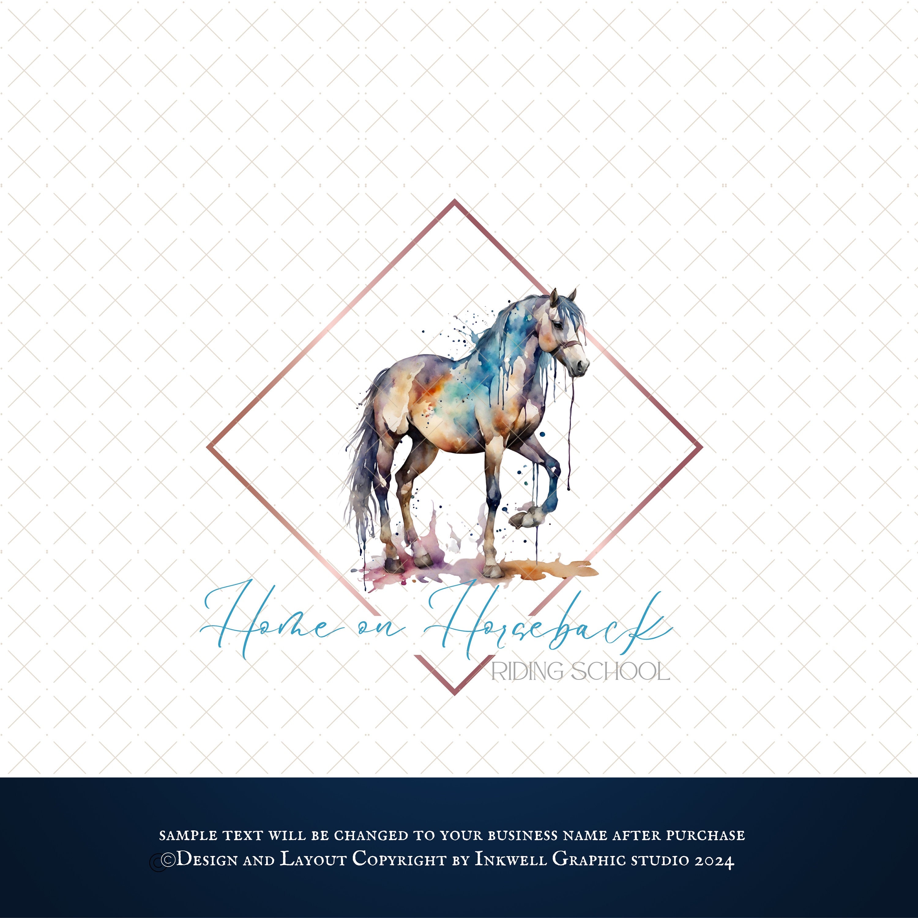 Equestrian Horse Training Logo, Horseback Riding School Logo, Animal ...