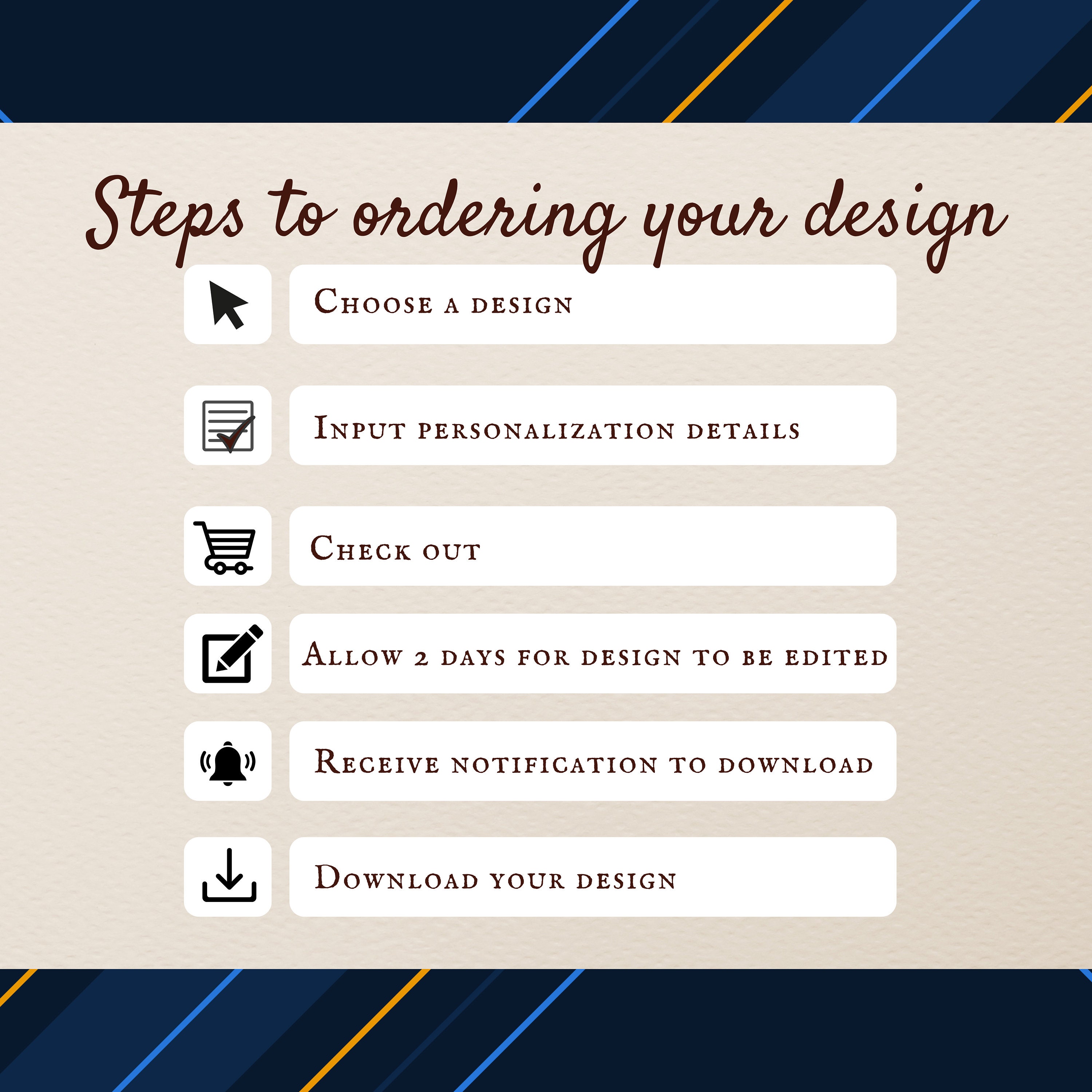 Printable Thank-you Order Cards for E-commerce Shop - Etsy