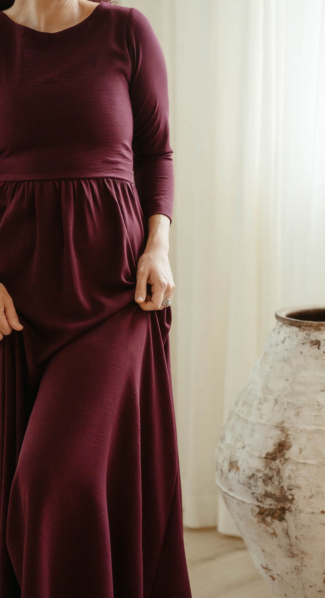 The Swoop Neck Dress, Fitted Dresses, Simply Elegant, Vintage Inspired ...