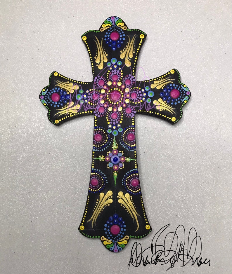 Stunning Mandala Cross - Etsy