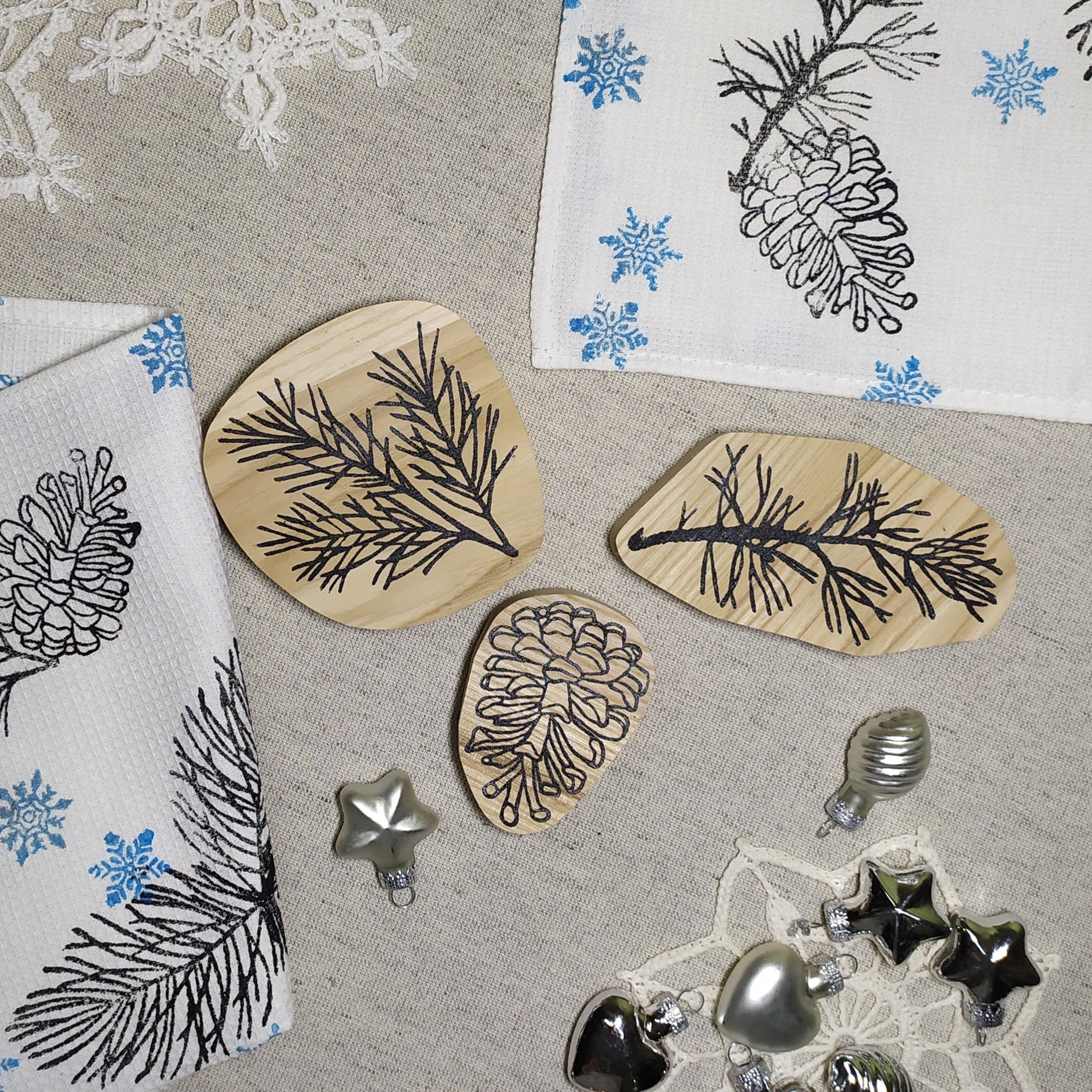 Christmas Rubber Stamp Card Making and Christmas Craft Christmas ...