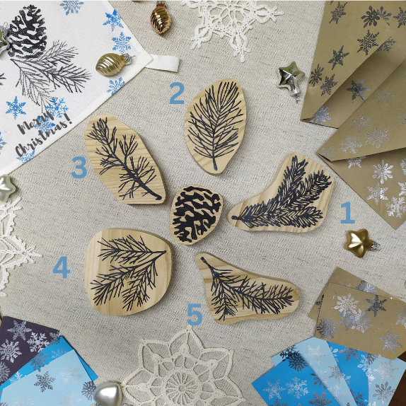 Christmas Rubber Stamp Card Making and Christmas Craft Christmas ...