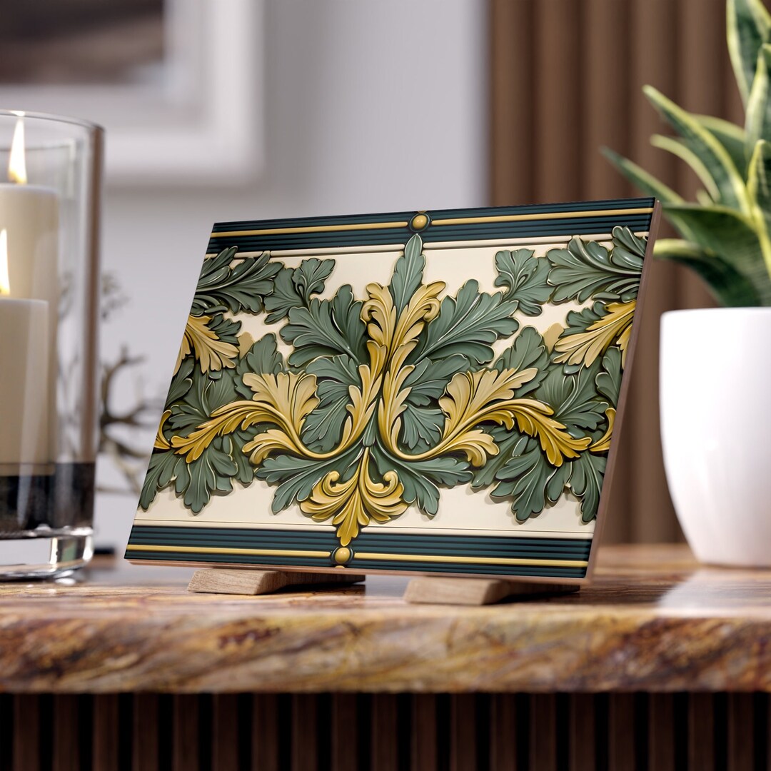 Art Nouveau Tile, Art Deco Tile Home Accessories, Everything for ...