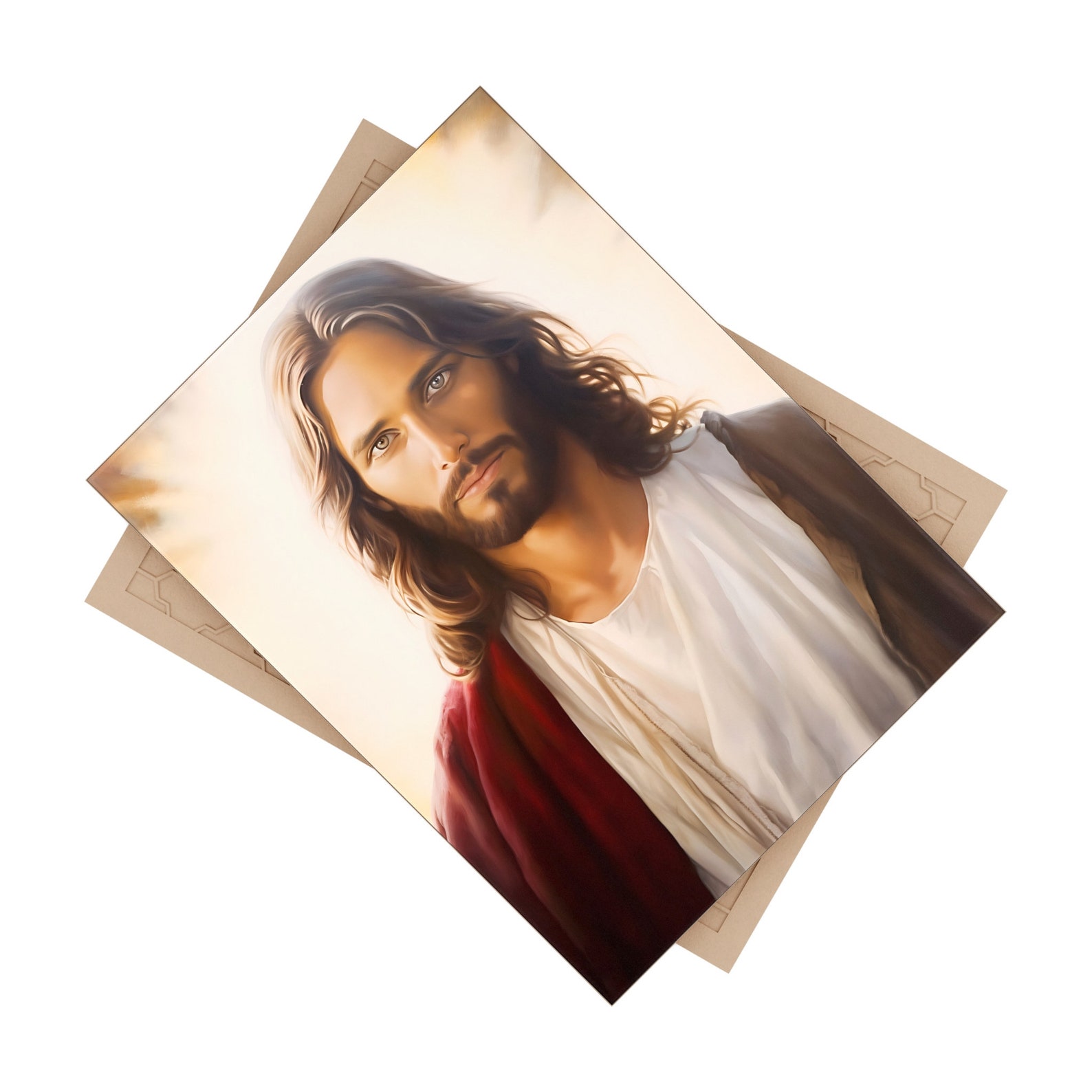 Ceramic Photo Tiles Christian Art, Jesus Christ, 8x6'' - Etsy