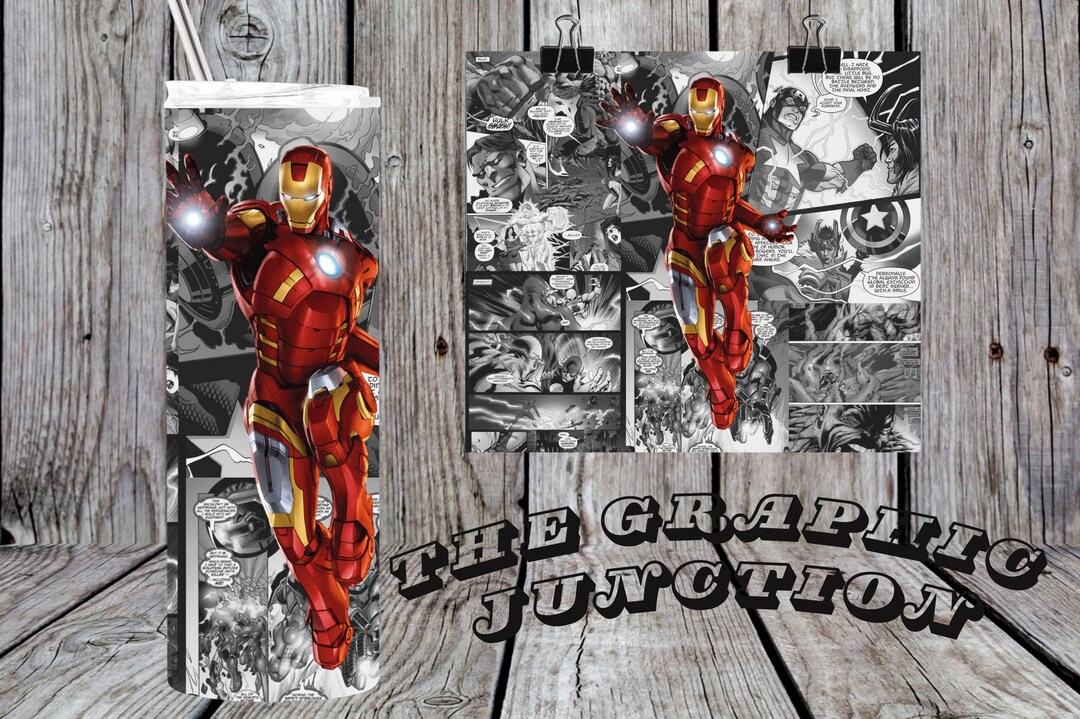 Comic Superhero 20oz Tumbler Wrap IM2 - Etsy