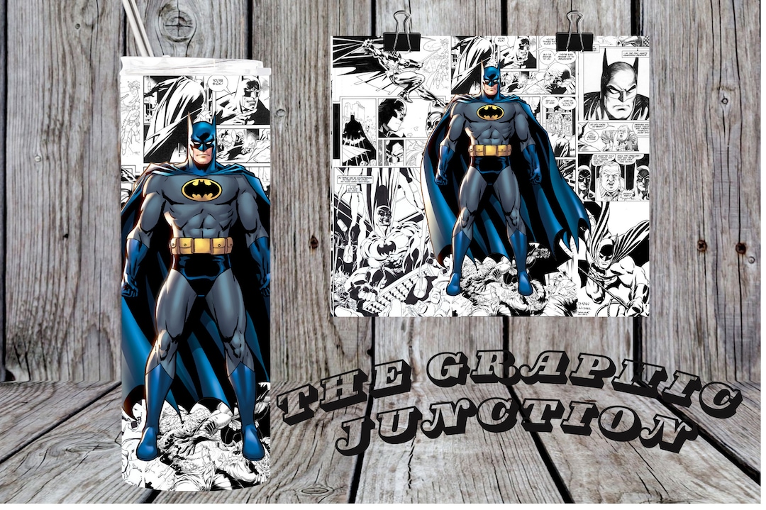 Comic Superhero 20oz Wrap B1 - Etsy Australia
