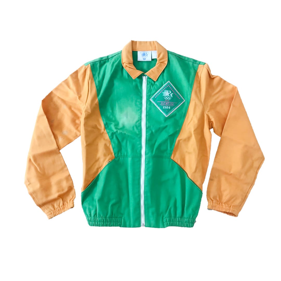 VINTAGE Rare Levi's 1984 Olympic Staff Uniform Jacket Size M - Etsy