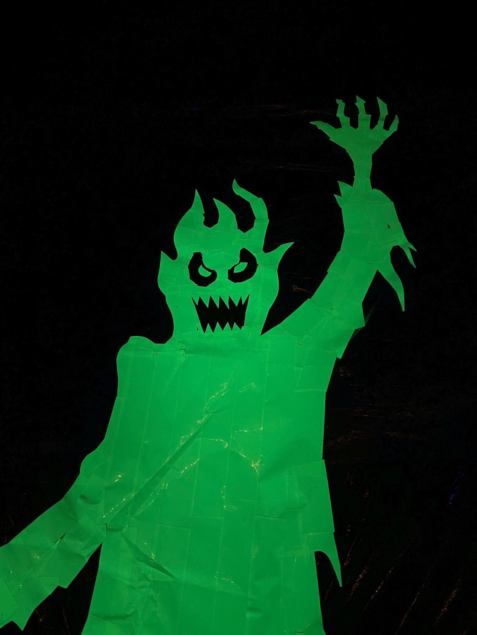 Giant Glowing Ghost - 7 Feet Tall! - Etsy