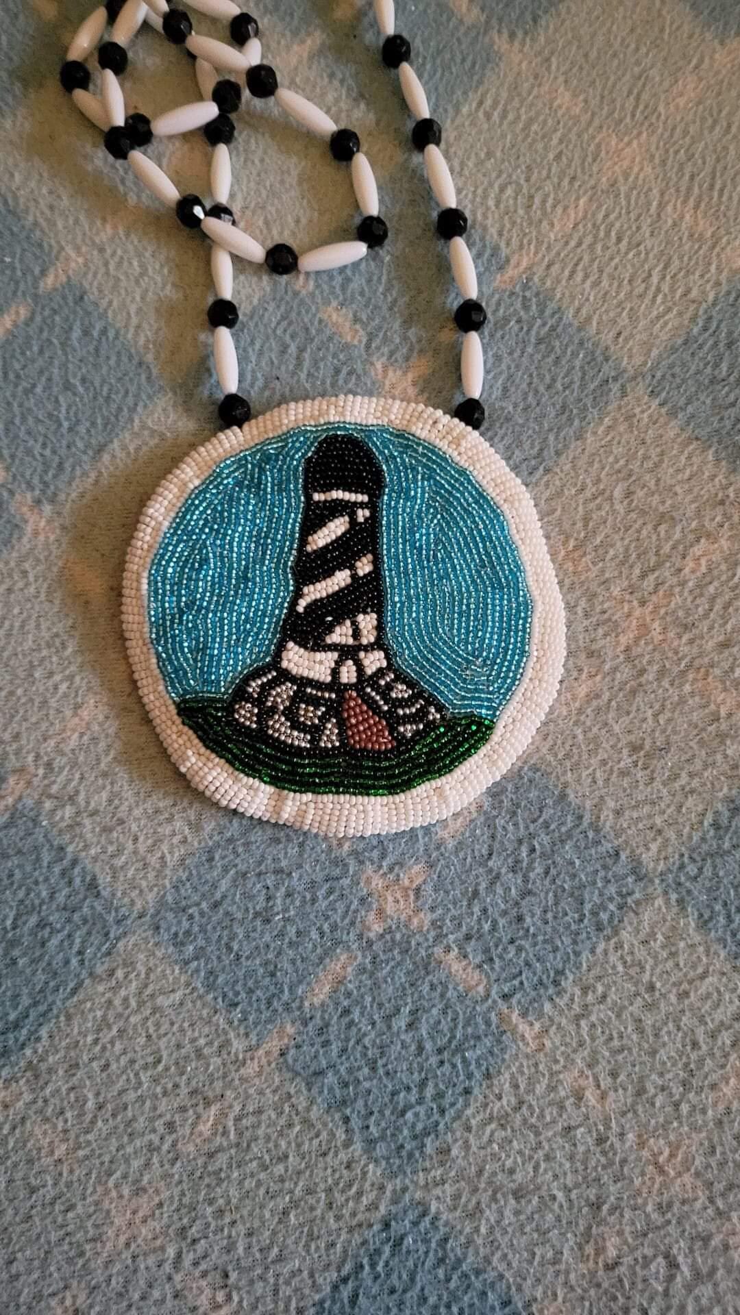4.5 Inch Beaded Lighthouse - Etsy