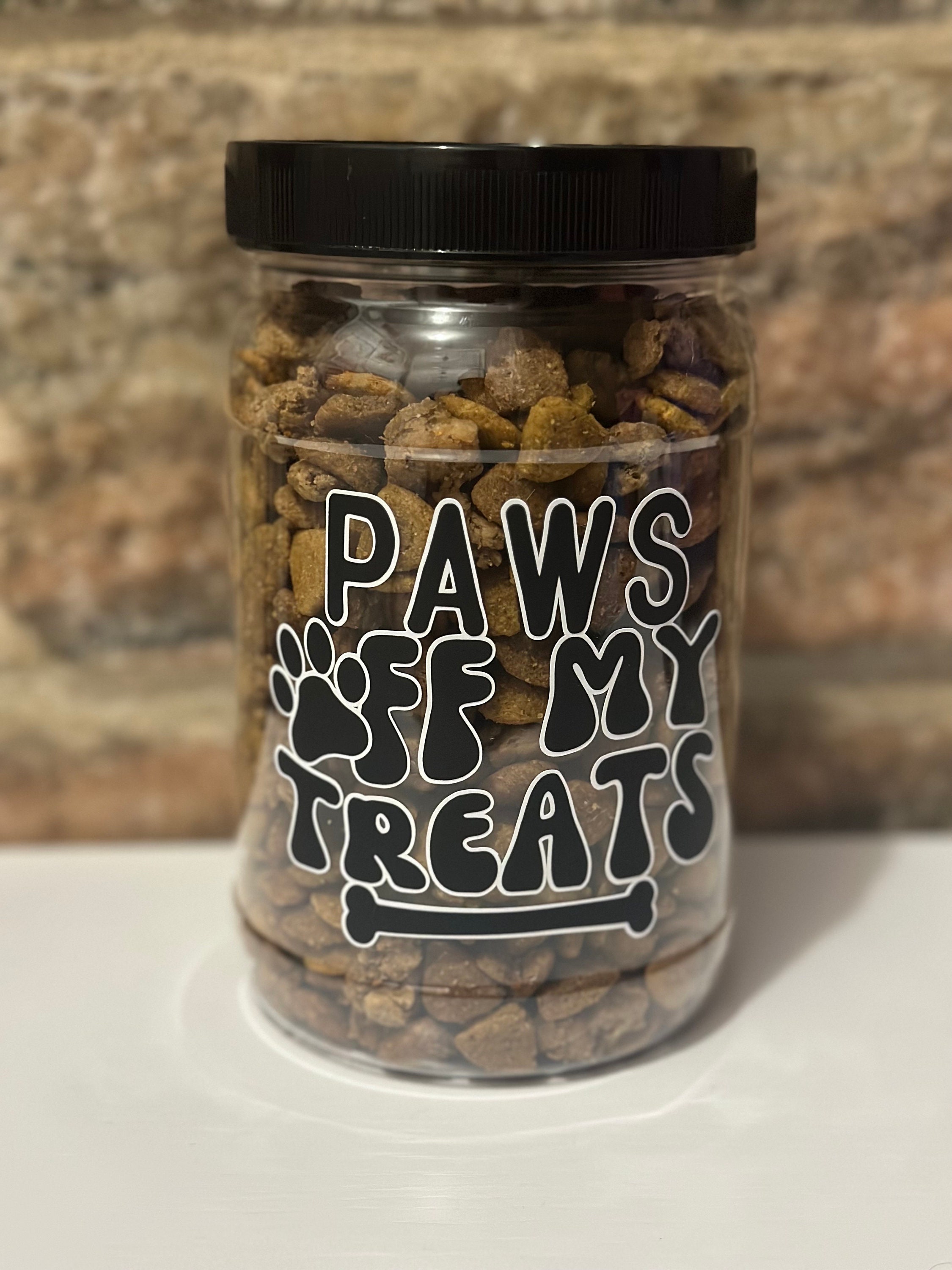 Custom Dog Treat Jar - Etsy