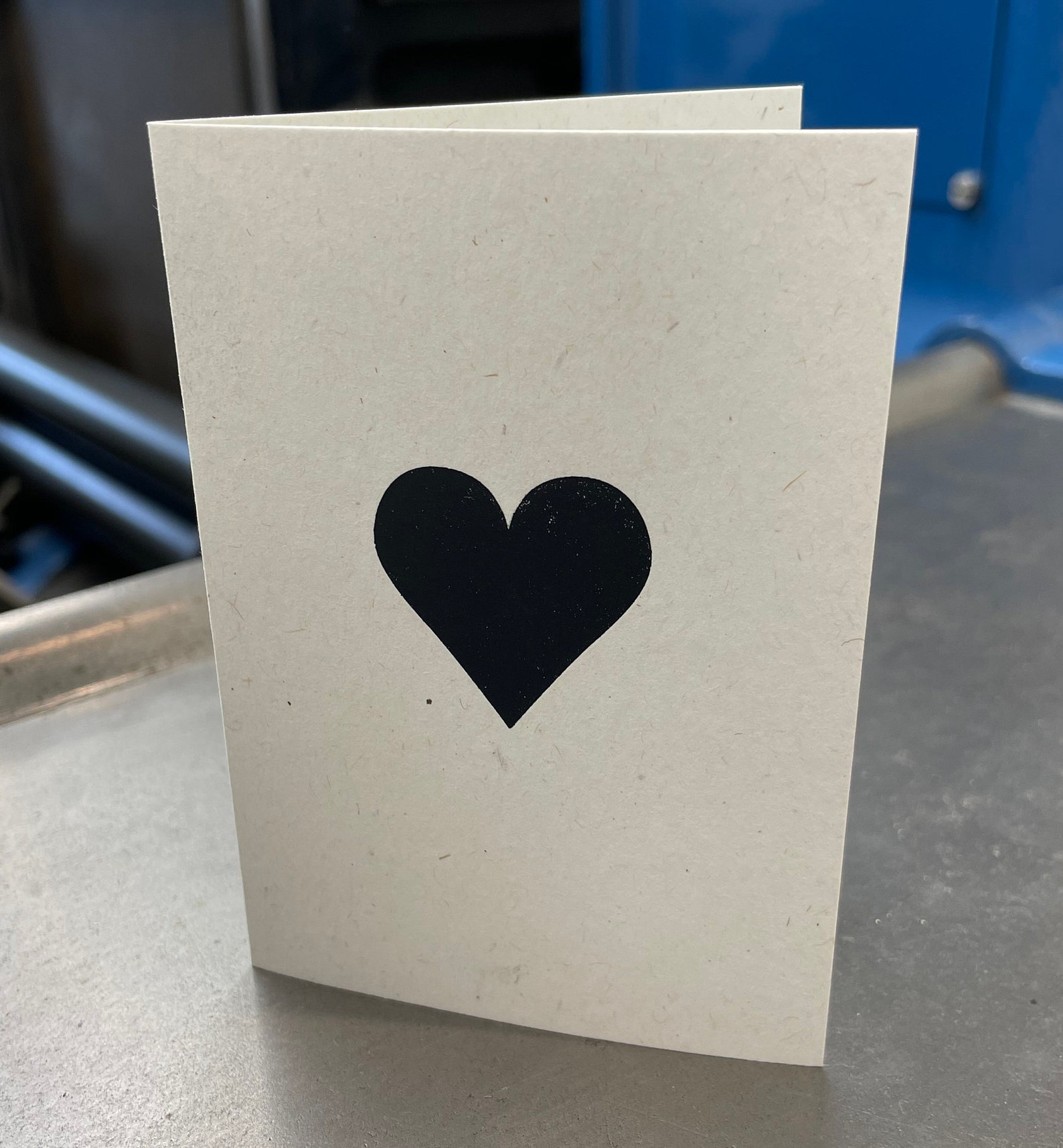 Single Heart Cards, Anniversary, Birthday, Blank Card, Love, Thank You ...