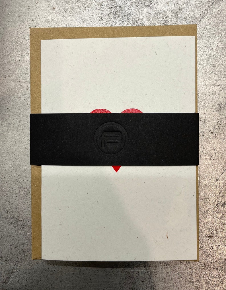 Single Heart Cards, Anniversary, Birthday, Blank Card, Love, Thank You ...