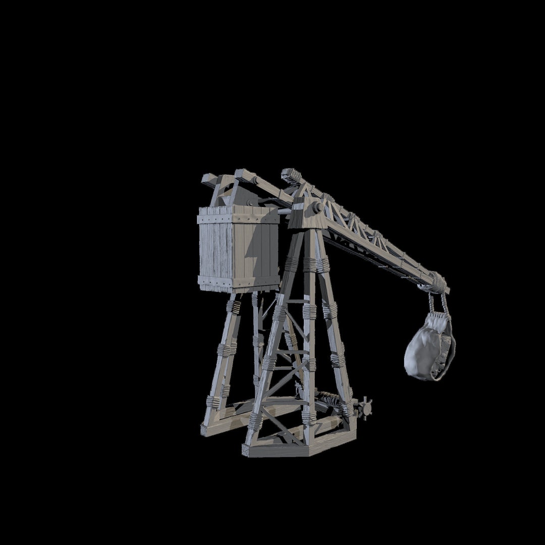 Large Gondor Trebuchet STL File - Etsy