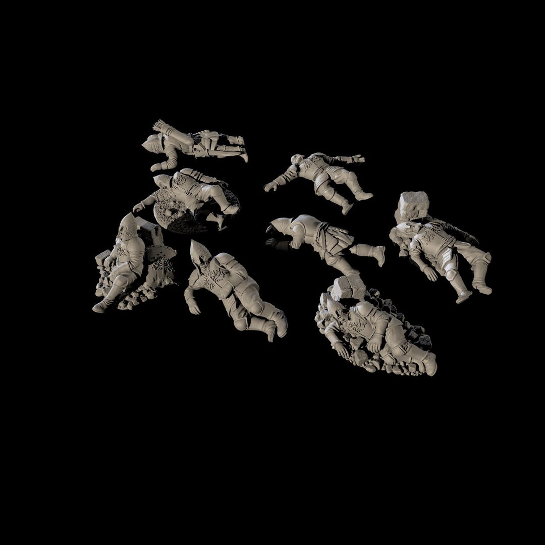 Fallen Soldiers - STL Files - Etsy