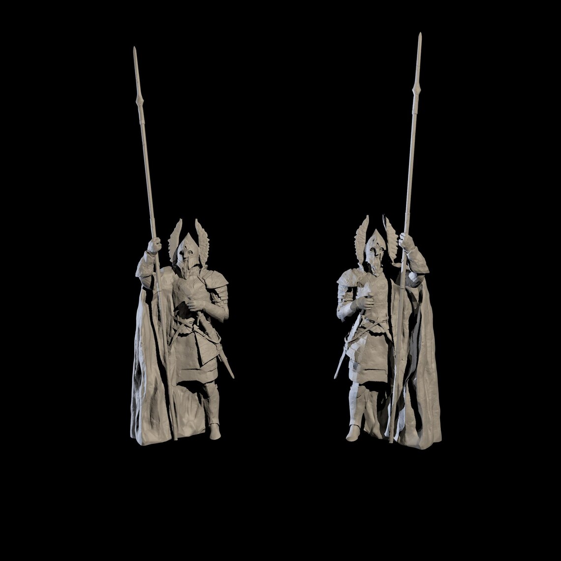 City Citadel Statues - STL Files - Etsy
