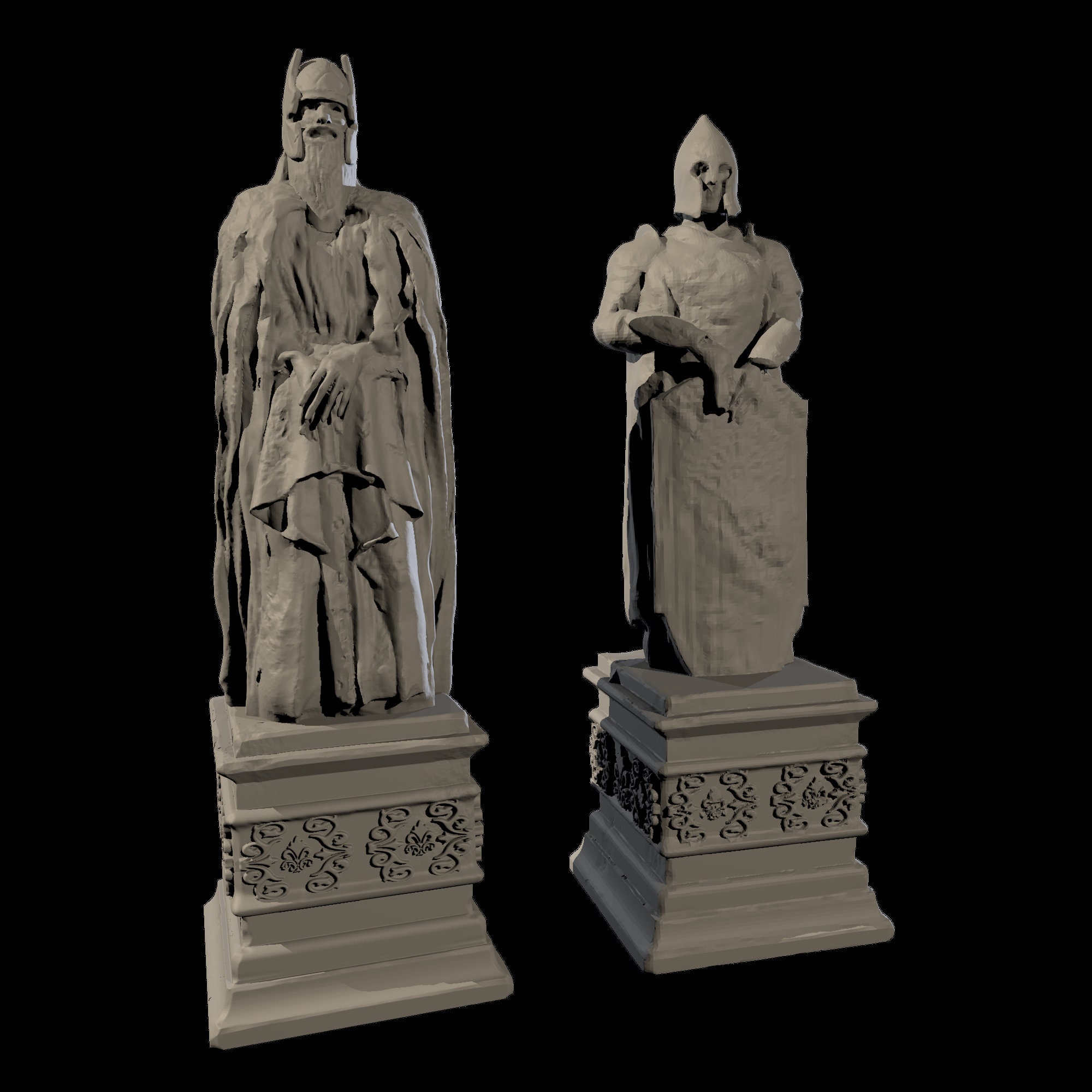 6 City Statues - STL Files - Etsy