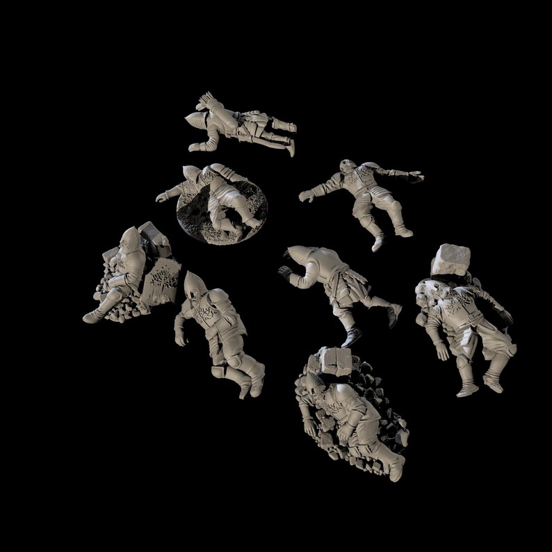 Fallen Soldiers - STL Files - Etsy