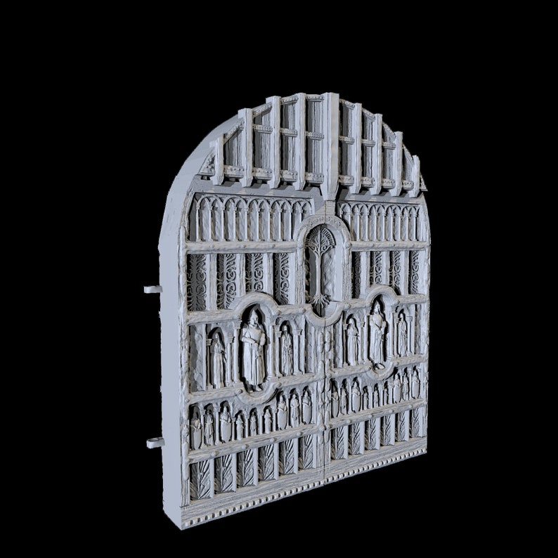 City Main Gate - STL File - Etsy