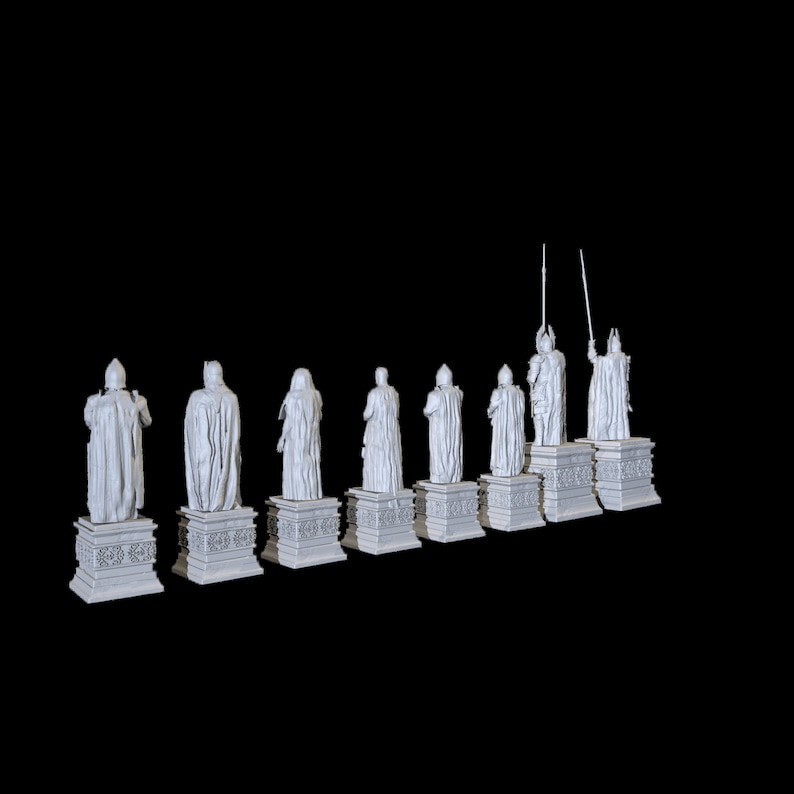 8 City Statues STL Files - Etsy