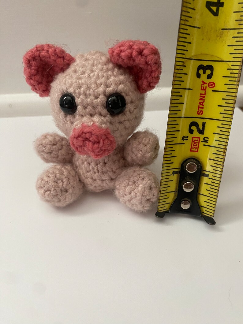 Crochet Pig - Etsy