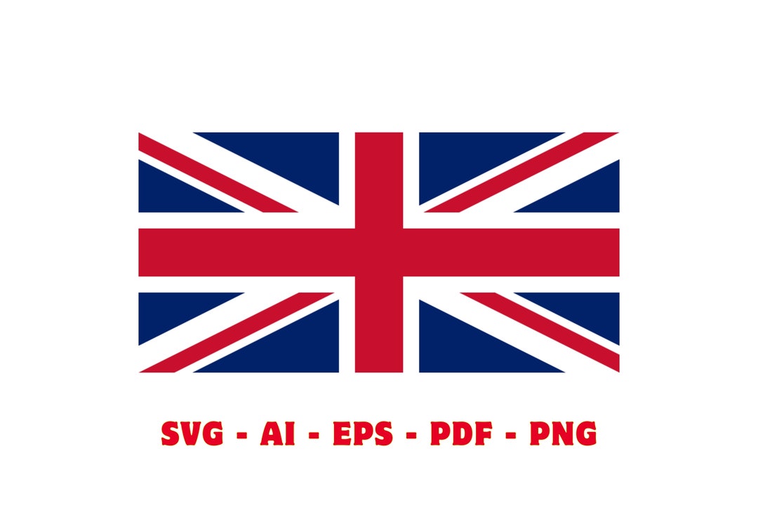 United Kingdom of Great Britain Flag Logo Vector, United Kingdom Flag ...